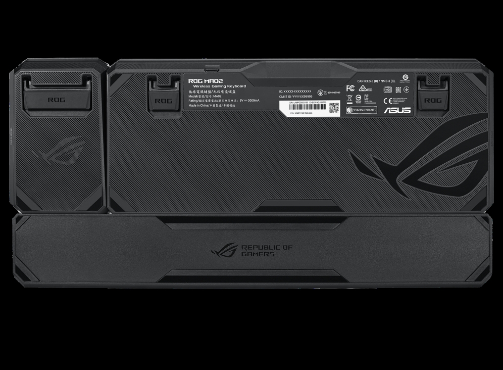 ASUS ROG Claymore II Wireless Gamingtastatur w. ROG RX Optical Switches ...